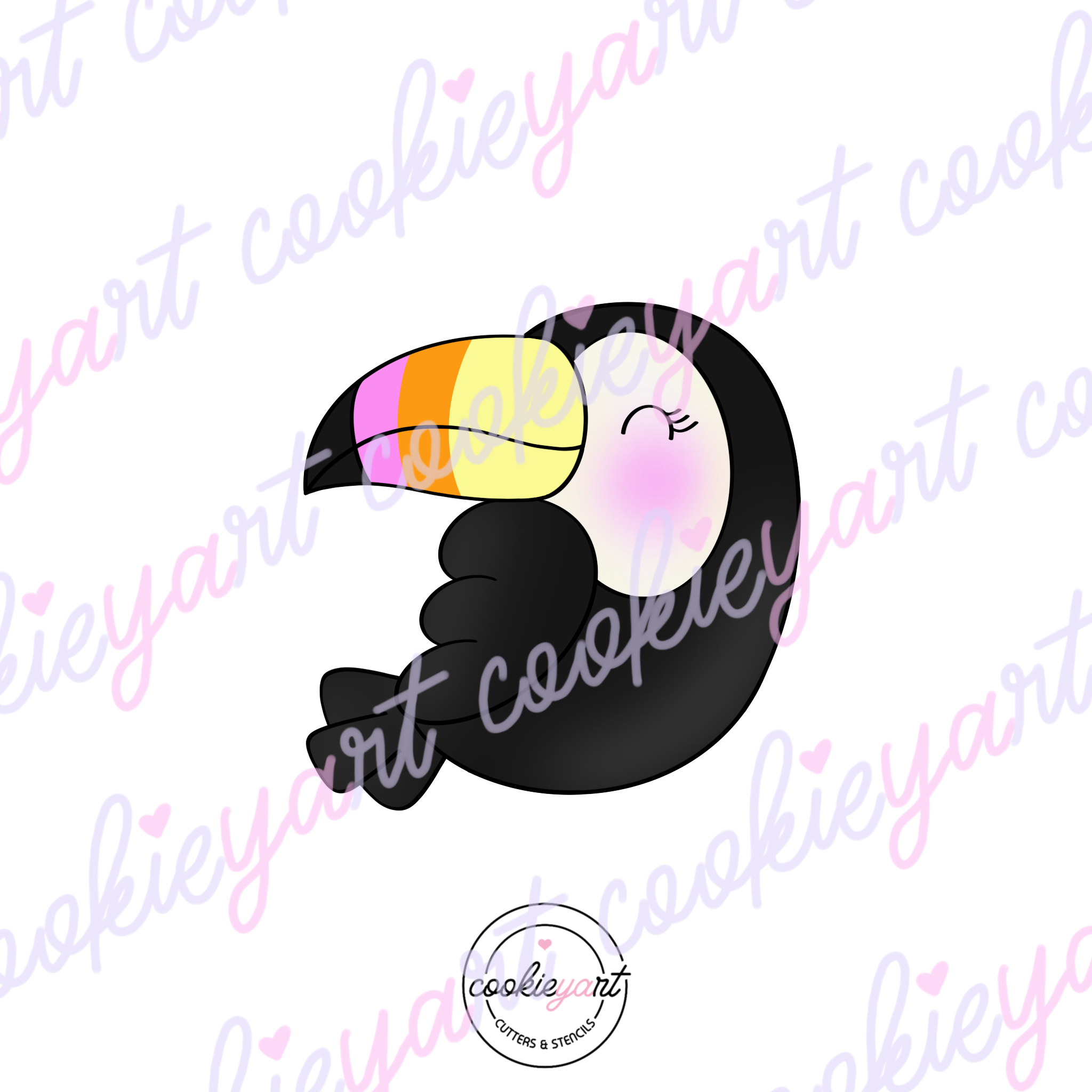 Cortador Mini Tucan – cookieYArt