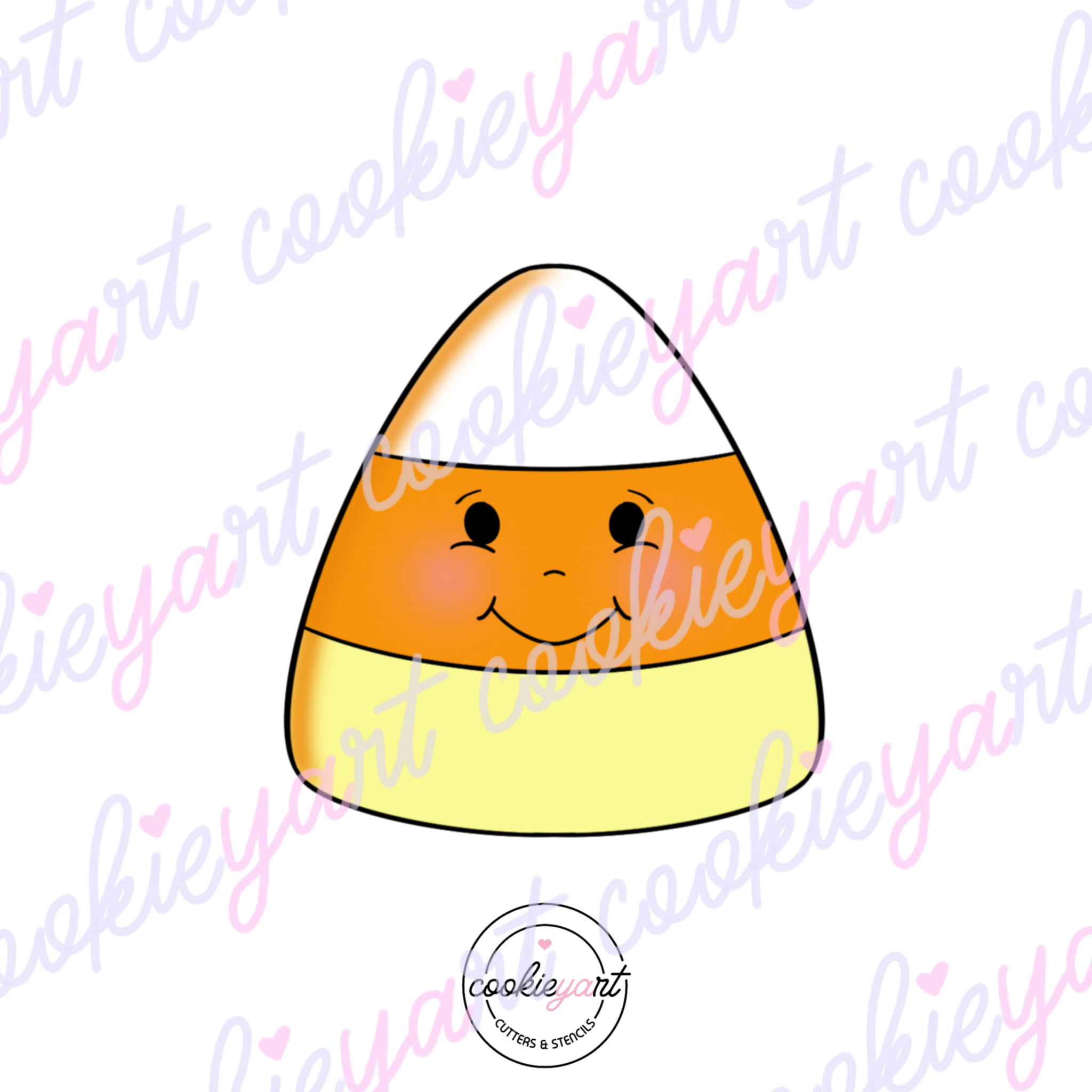 Candy Corn - STL FILE – cookieYArt